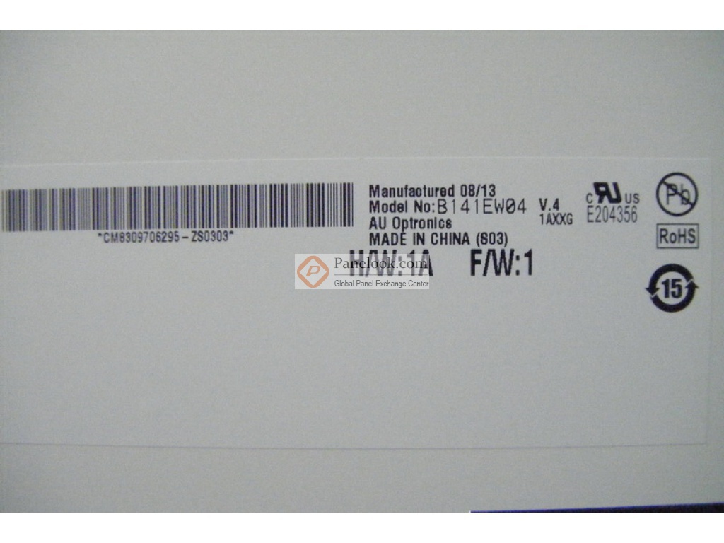 友达液晶模组B141EW04 V4概况-全球液晶屏交易中心-屏库