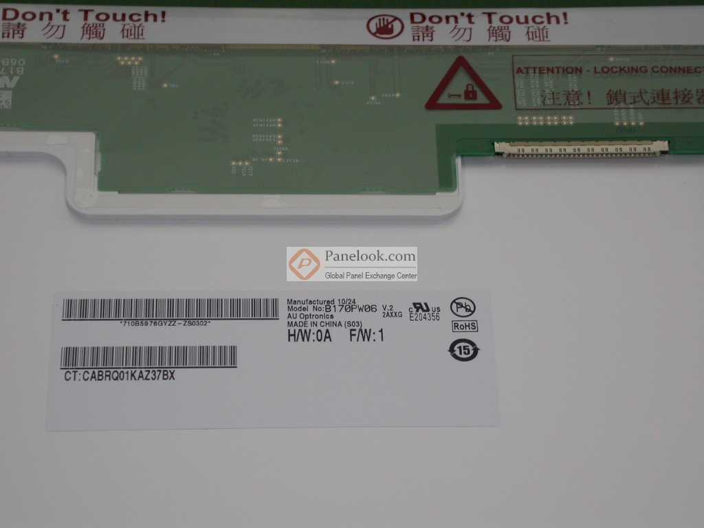 友达液晶模组B170PW06 V2概况-全球液晶屏交易中心-屏库