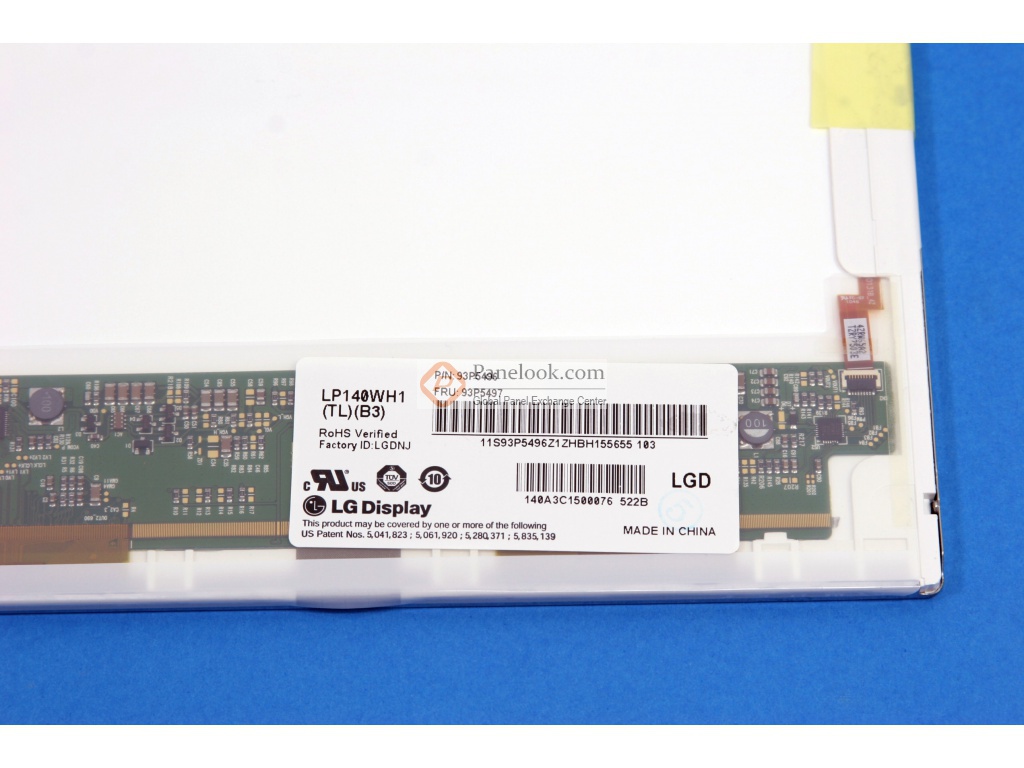 LG Display液晶模组LP140WH1-TLB3概况-全球液晶屏交易中心-屏库