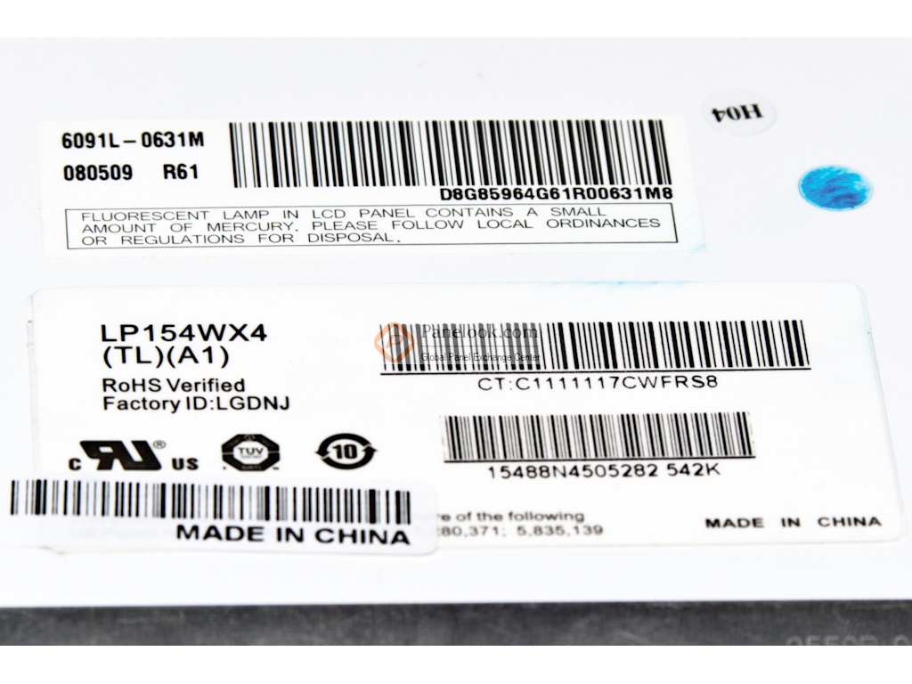 LG飞利浦液晶模组LP154WX4-TLA1概况-全球液晶屏交易中心-屏库