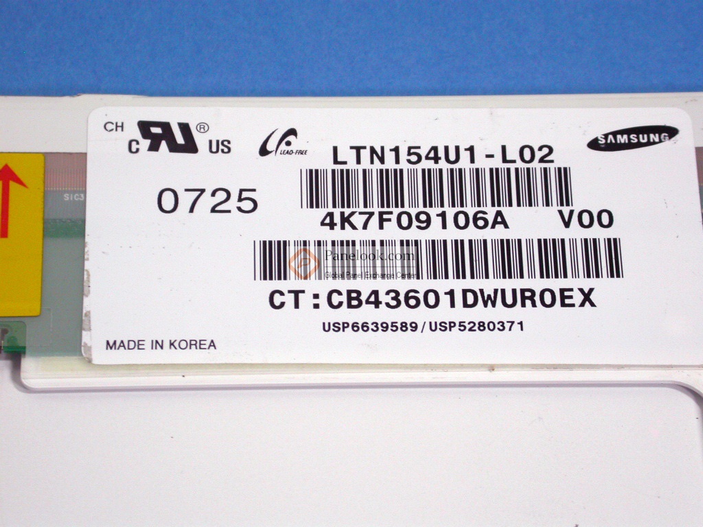 三星液晶模组LTN154U1-L02概况-全球液晶屏交易中心-屏库