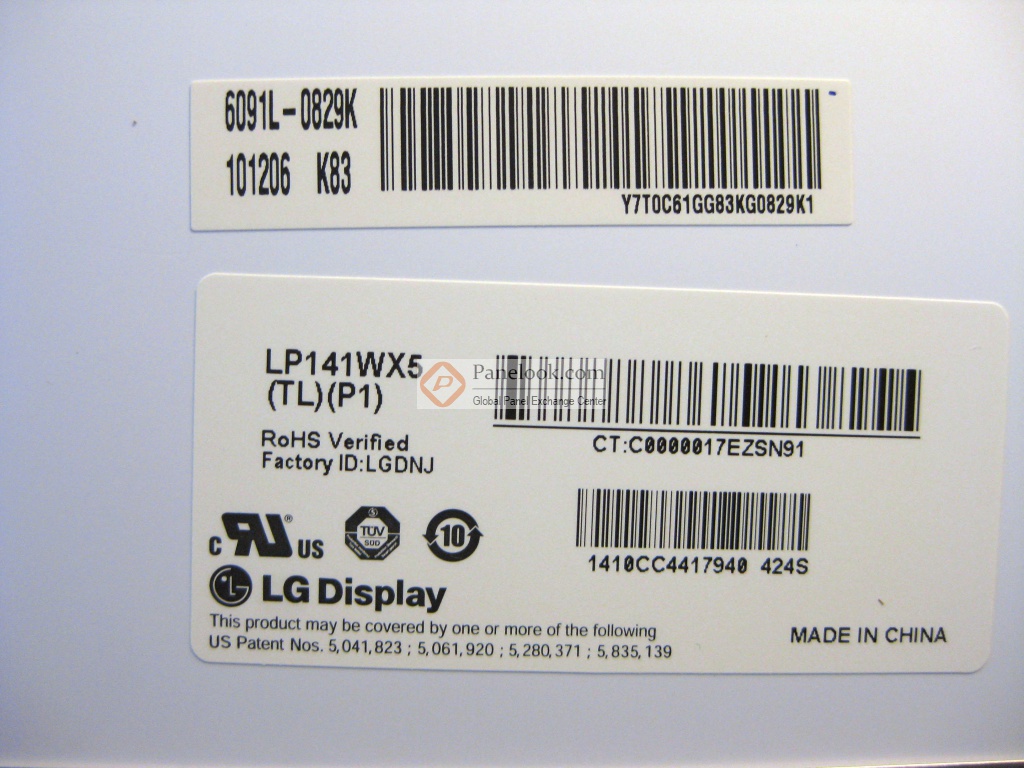 LG Display液晶模组LP141WX5-TLP1概况-全球液晶屏交易中心-屏库
