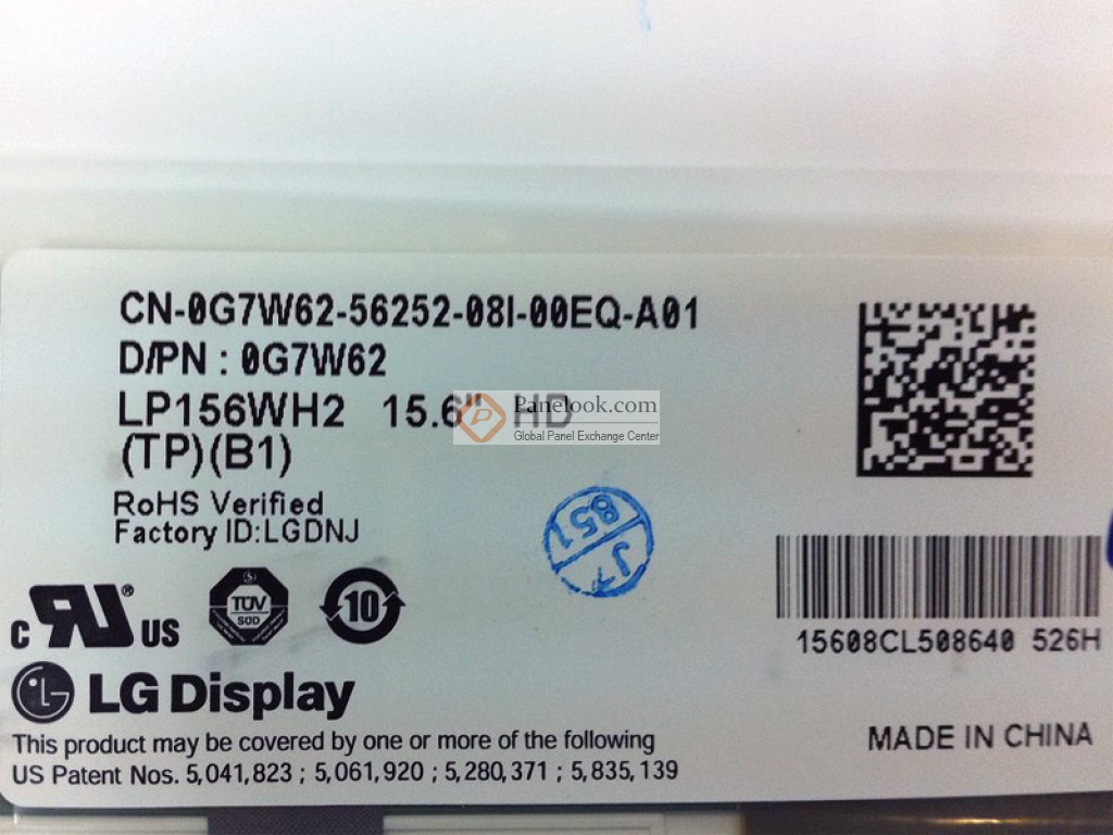 LG Display液晶模组LP156WH2-TPB1概况-全球液晶屏交易中心-屏库