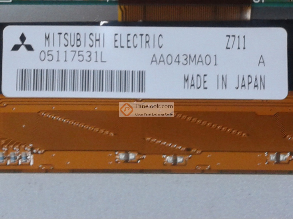 三菱液晶模组AA043MA01概况-全球液晶屏交易中心-屏库