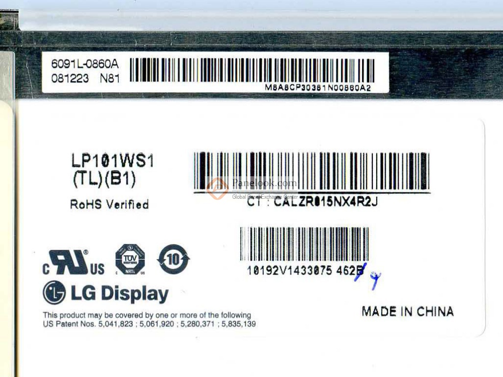 LG飞利浦液晶模组LP101WS1-TLB1概况-全球液晶屏交易中心-屏库