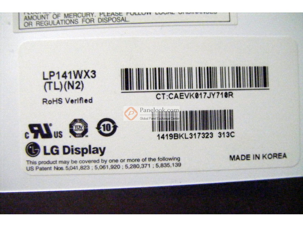 LG Display液晶模组LP141WX3-TLN2概况-全球液晶屏交易中心-屏库