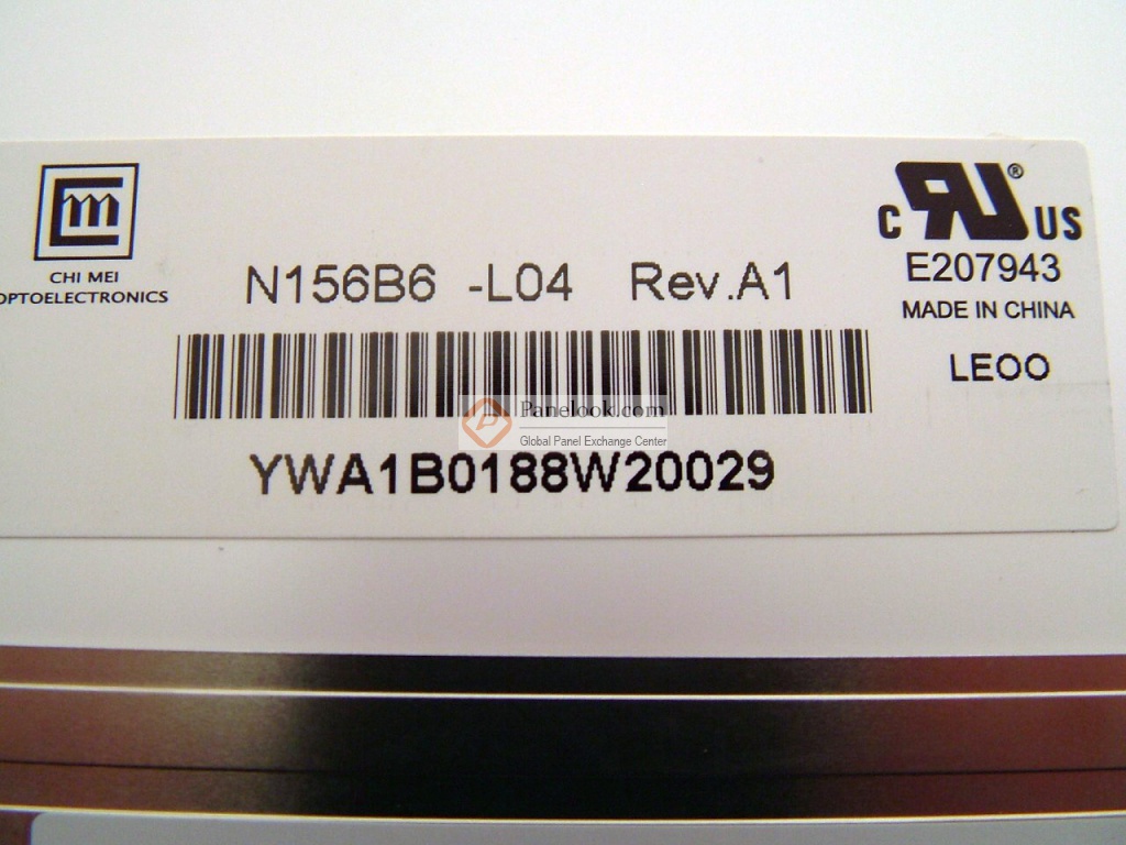CMO N156B6-L04 Overview - Panelook.com