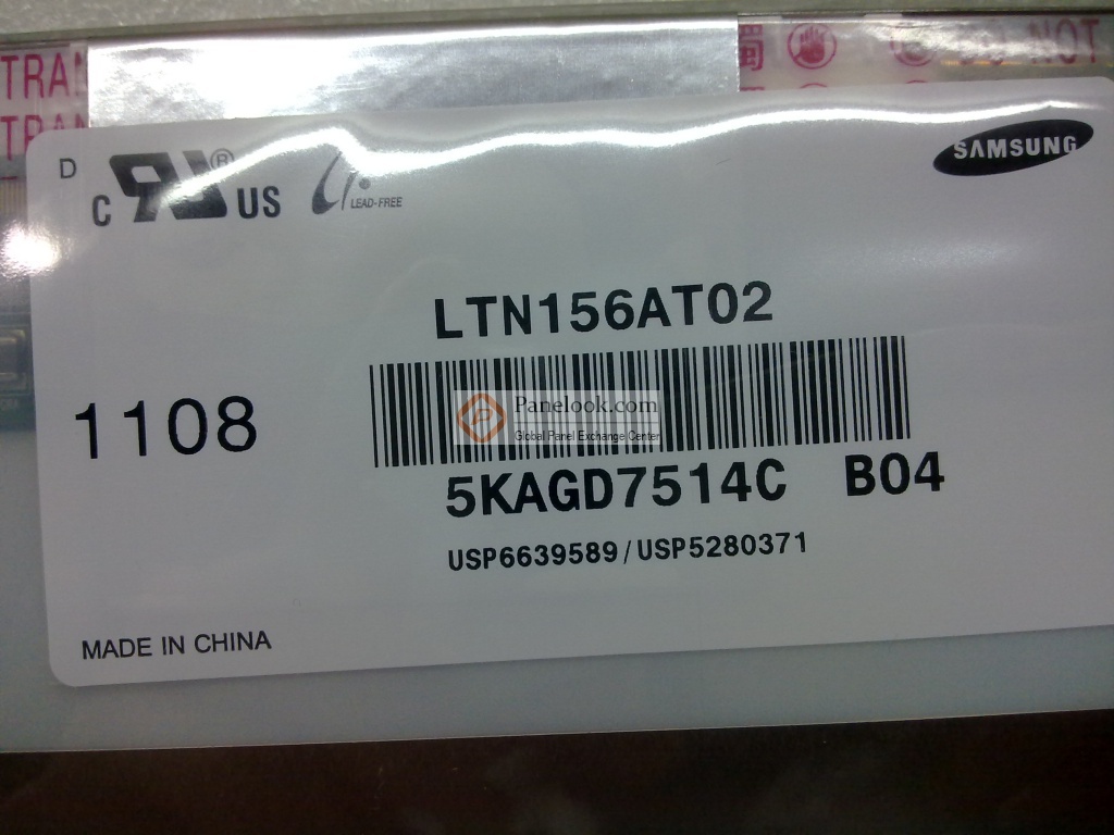 SAMSUNG LTN156AT02-B04 Overview - Panelook.com