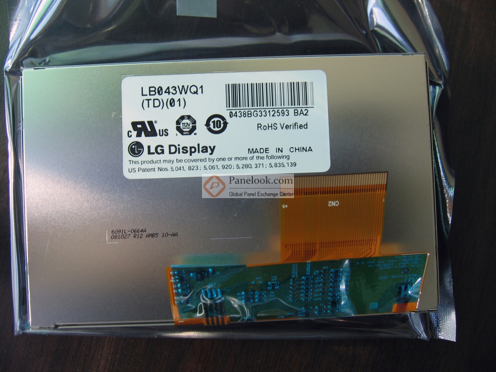 LG飞利浦液晶模组LB043WQ1-TD01概况-全球液晶屏交易中心-屏库