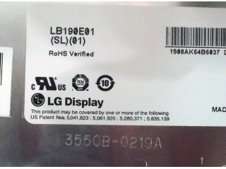 LG Display液晶模组LB190E01-SL01概况-全球液晶屏交易中心-屏库