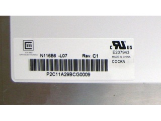 奇美液晶模组N116B6-L07概况-全球液晶屏交易中心-屏库