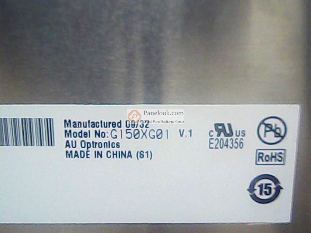 友达液晶模组G150XG01 V1概况-全球液晶屏交易中心-屏库