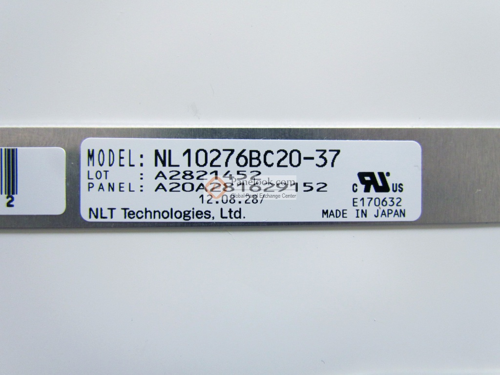 NLT液晶模组NL10276BC20-37概况-全球液晶屏交易中心-屏库
