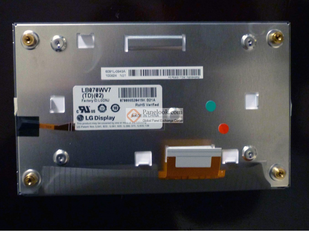 LG Display液晶模组LB070WV7-TD02概况-全球液晶屏交易中心-屏库