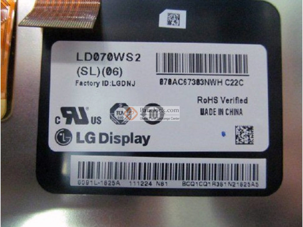 LG Display液晶模组LD070WS2-SL06概况-全球液晶屏交易中心-屏库
