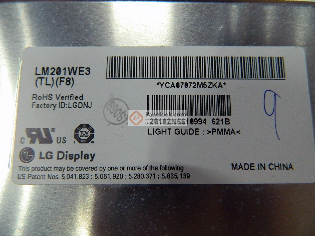 LG Display液晶模组LM201WE3-TLF8概况-全球液晶屏交易中心-屏库