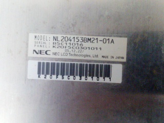 NEC液晶模组NL204153BM21-01A概况-全球液晶屏交易中心-屏库