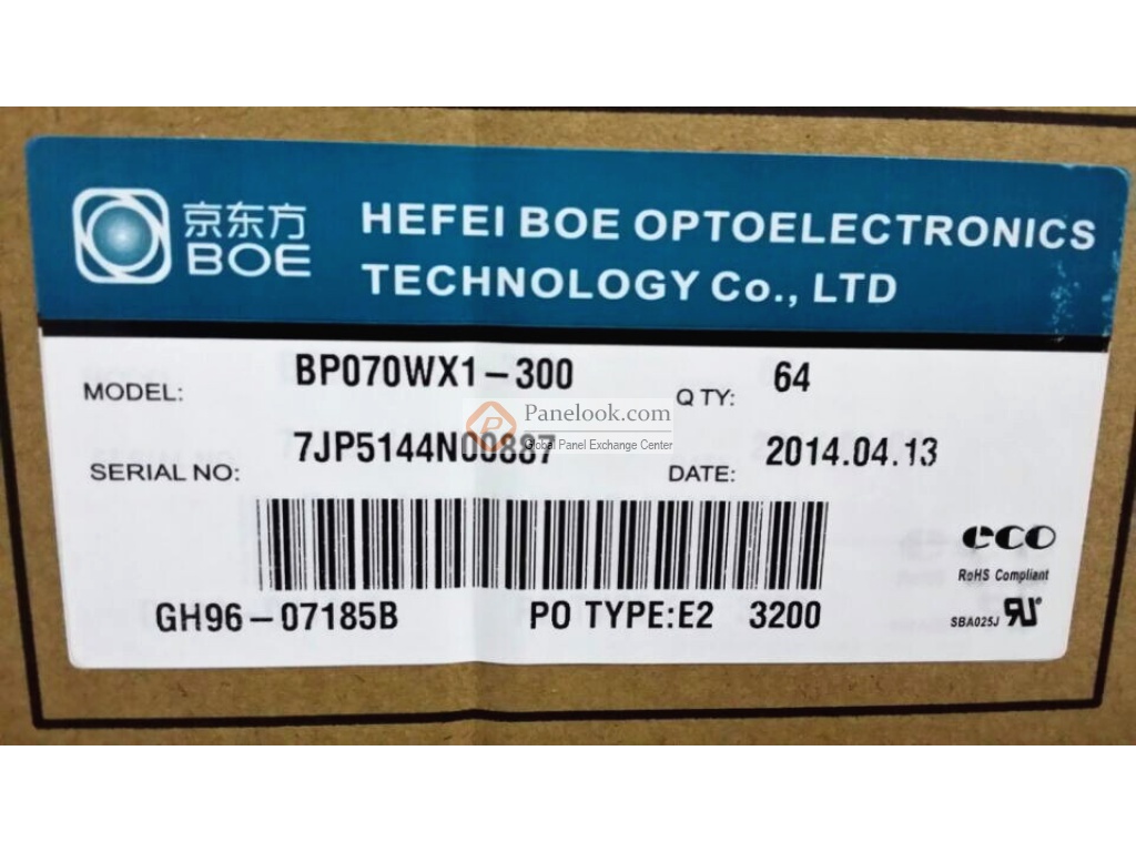京东方液晶模组BP070WX1-300概况-全球液晶屏交易中心-屏库