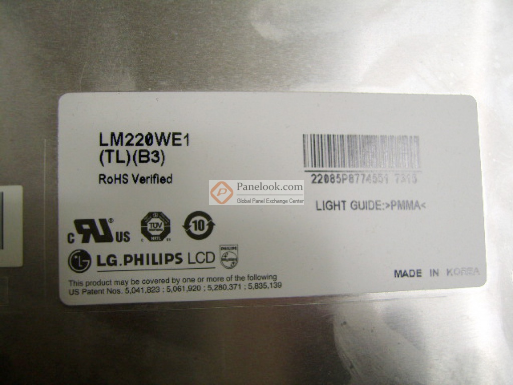 LG飞利浦液晶模组LM220WE1-TLB3概况-全球液晶屏交易中心-屏库