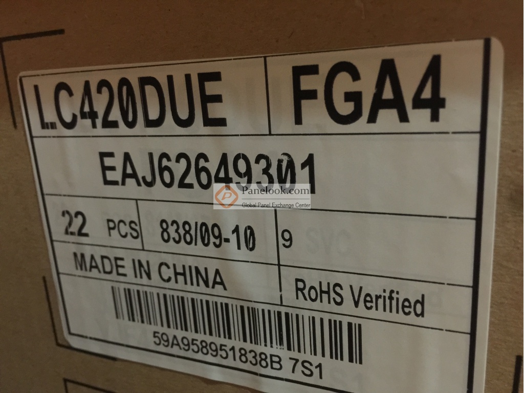 LG Display液晶模组LC420DUE-FGA4概况-全球液晶屏交易中心-屏库