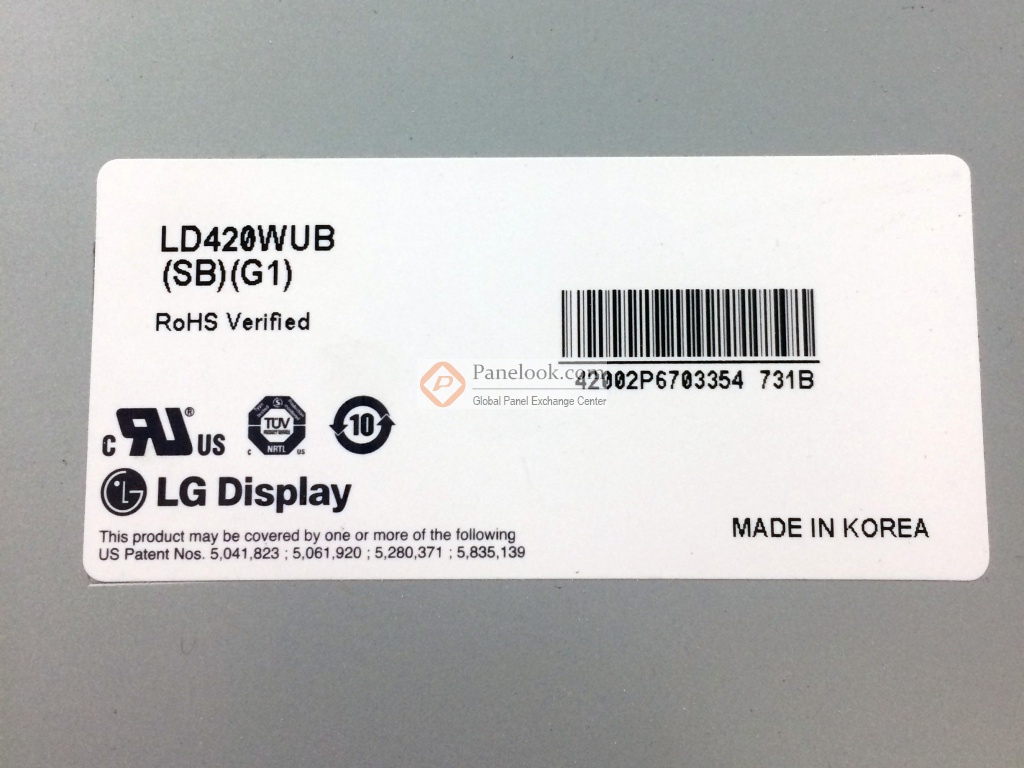 LG Display液晶模组LD420WUB-SBG1概况-全球液晶屏交易中心-屏库