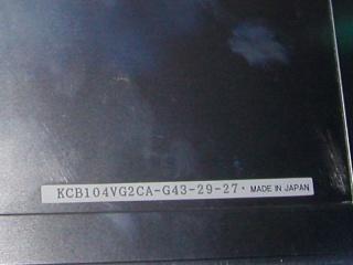 京瓷液晶模组KCB104VG2CA-G43概况-全球液晶屏交易中心-屏库