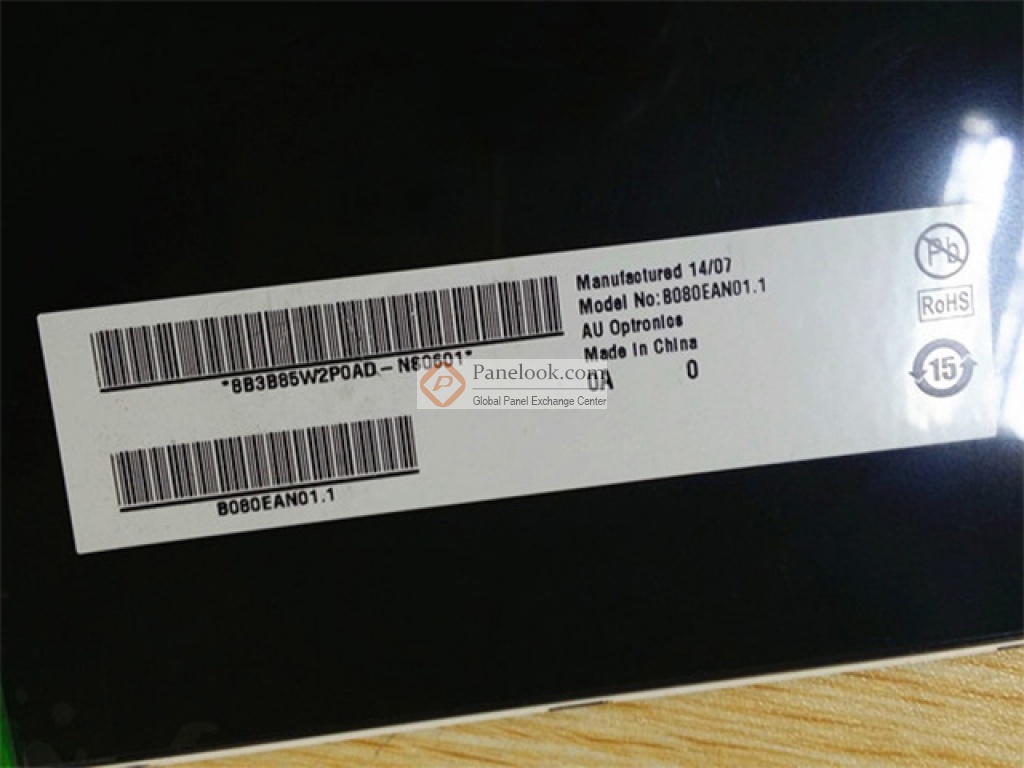 友达液晶模组B080EAN01.1概况-全球液晶屏交易中心-屏库