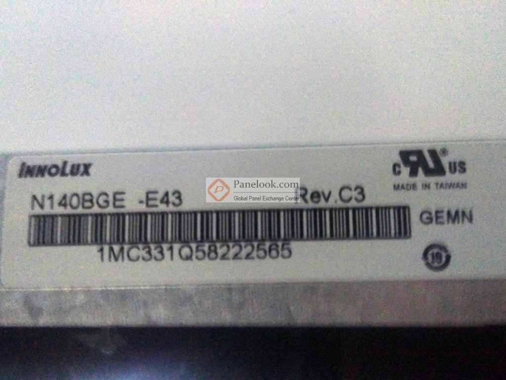群创液晶模组N140BGE-E43概况-全球液晶屏交易中心-屏库