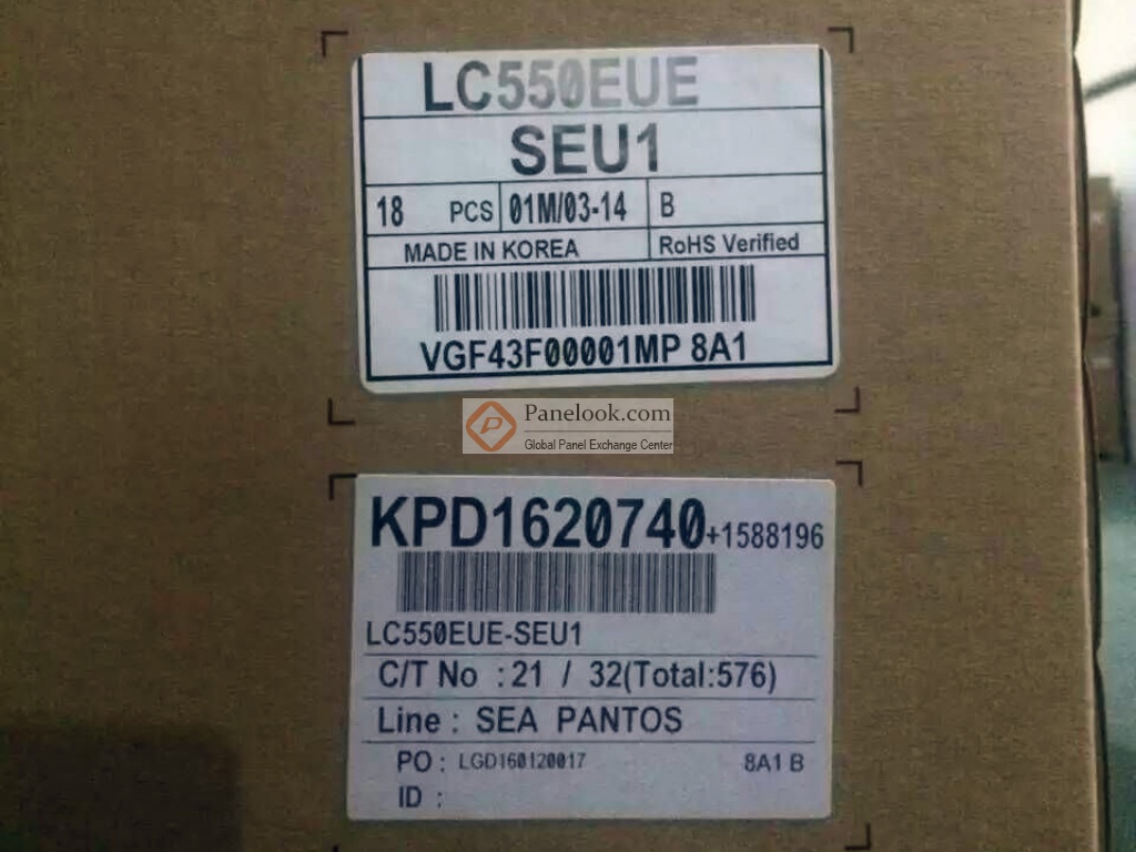 LG Display液晶模组LC550EUE-SEU1概况-全球液晶屏交易中心-屏库