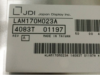 JDI液晶模组LAM170M023A概况-全球液晶屏交易中心-屏库