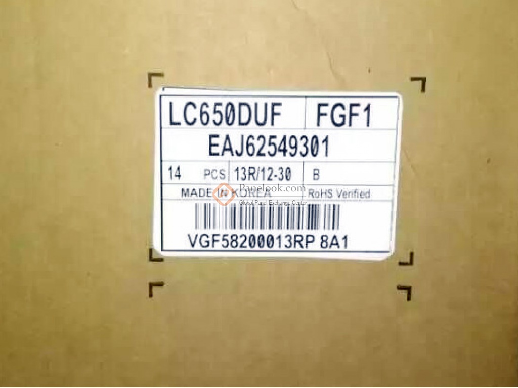 LG Display液晶模组LC650DUF-FGF1概况-全球液晶屏交易中心-屏库