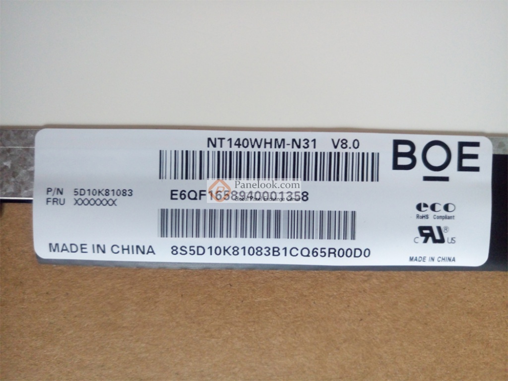 京东方液晶模组NT140WHM-N31 V8.0概况-全球液晶屏交易中心-屏库