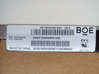 京东方液晶模组NT140WHM-N31 V8.0概况-全球液晶屏交易中心-屏库