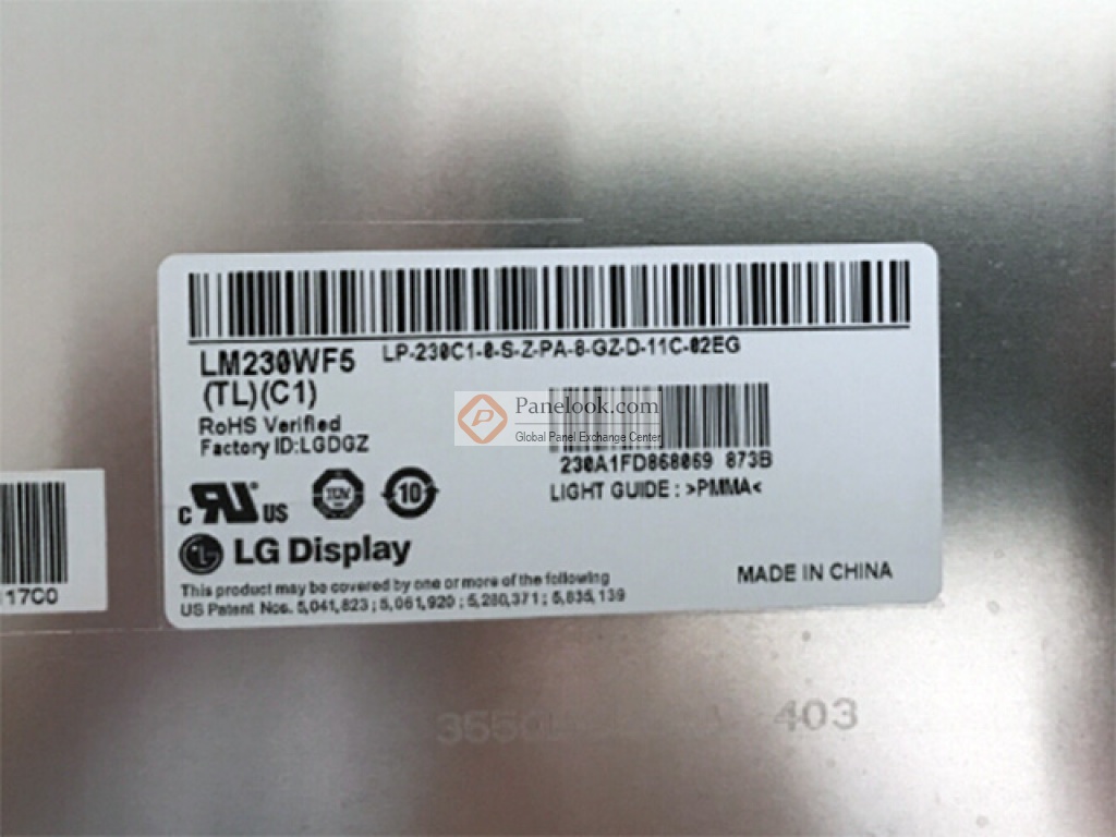 LG Display液晶模组LM230WF5-TLC1概况-全球液晶屏交易中心-屏库