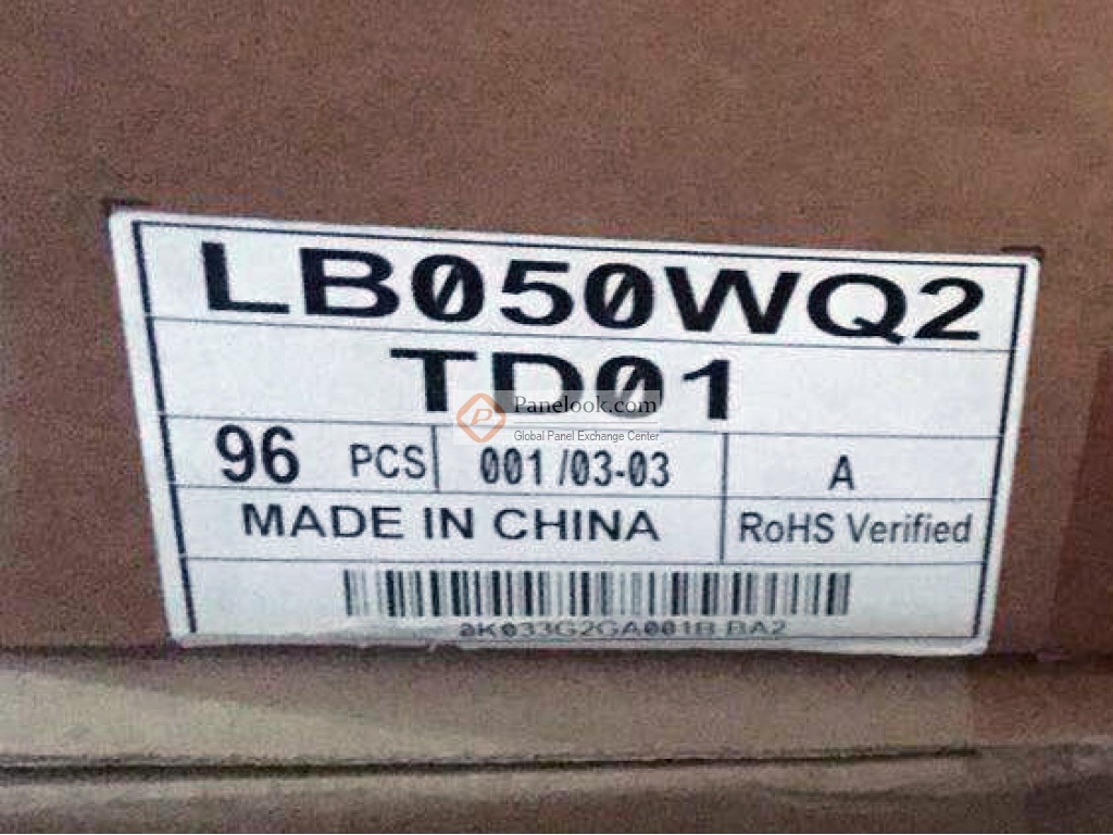 LG飞利浦液晶模组LB050WQ2-TD01概况-全球液晶屏交易中心-屏库