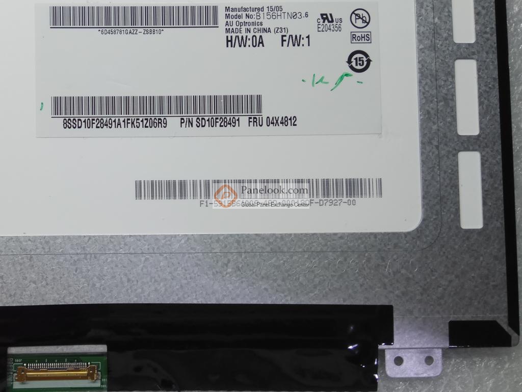 友达液晶模组B156HTN03.6概况-全球液晶屏交易中心-屏库