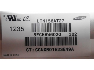 三星液晶模组LTN156AT27-302概况-全球液晶屏交易中心-屏库