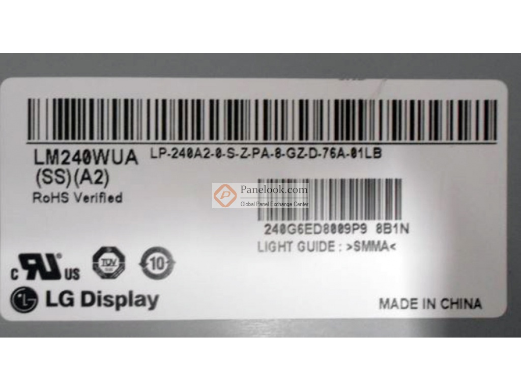 LG Display液晶模组LM240WUA-SSA2概况-全球液晶屏交易中心-屏库