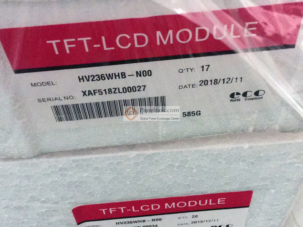 京东方液晶玻璃HV236WHB-N00概况-全球液晶屏交易中心-屏库