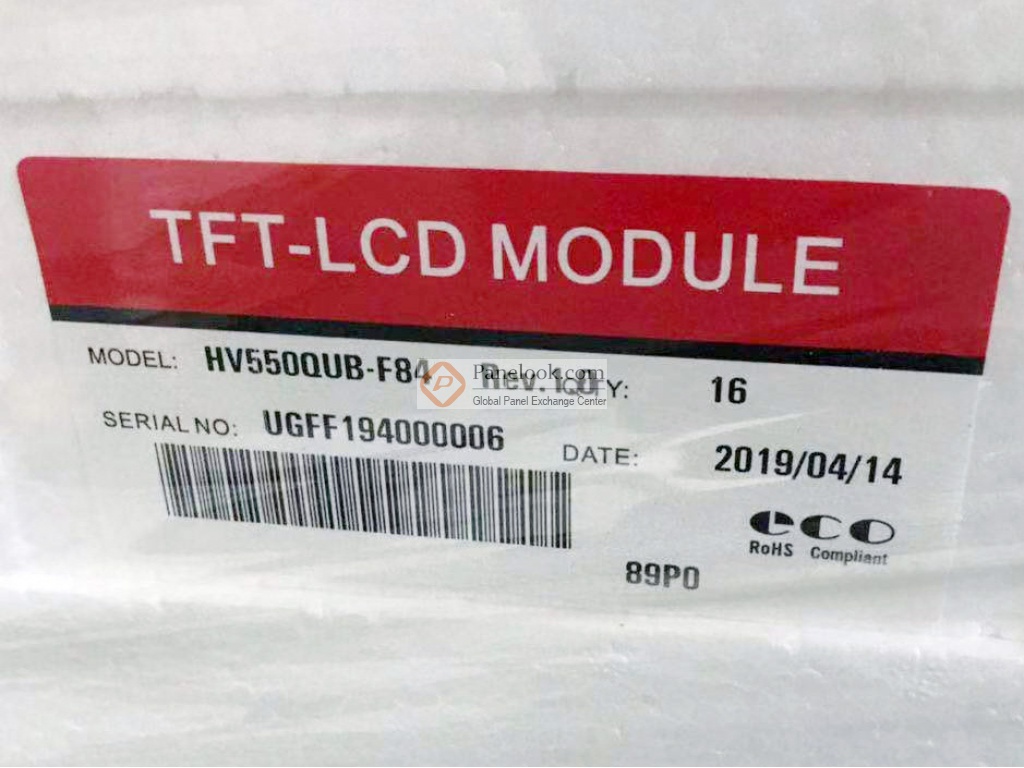京东方液晶玻璃HV550QUB-F84概况-全球液晶屏交易中心-屏库