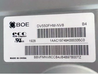 京东方液晶模组DV550FHM-NV8概况-全球液晶屏交易中心-屏库