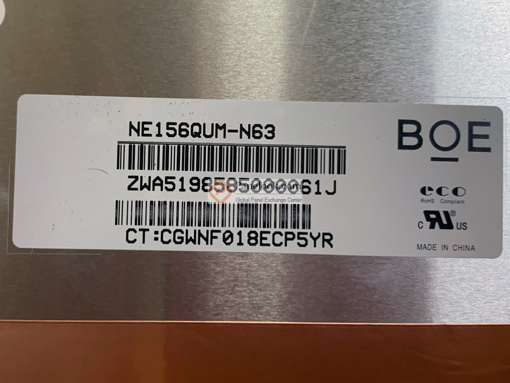 京东方液晶模组NE156QUM-N63概况-全球液晶屏交易中心-屏库