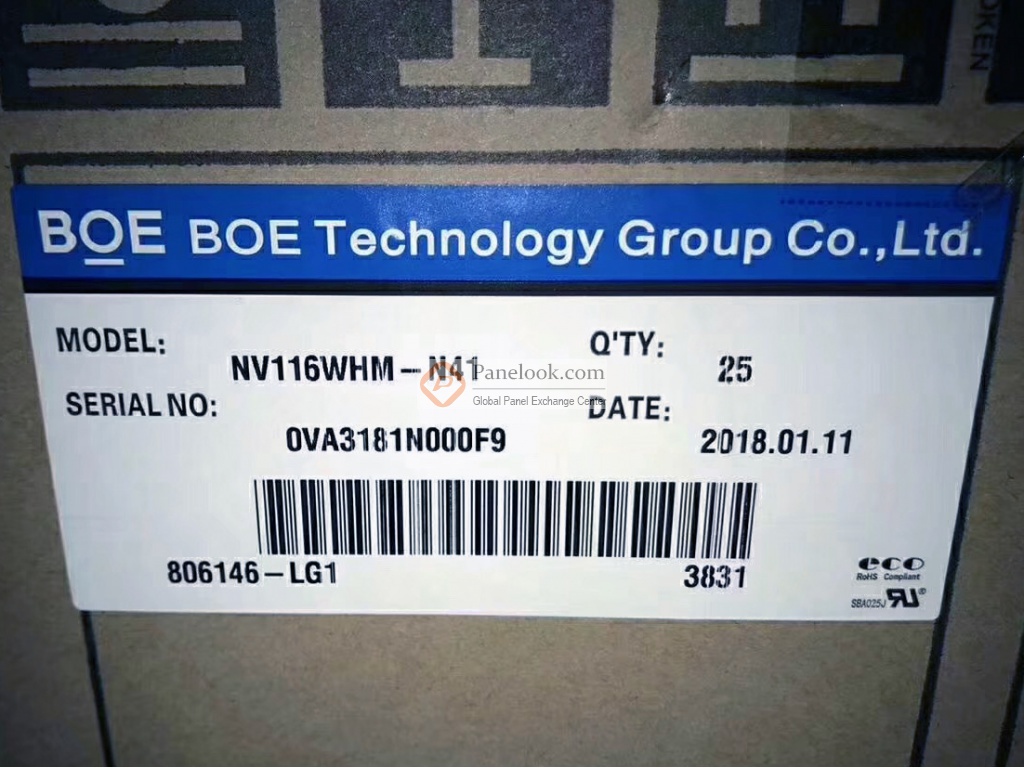 京东方液晶模组NV116WHM-N41概况-全球液晶屏交易中心-屏库