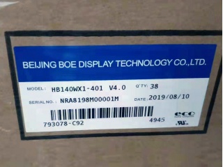 京东方液晶模组HB140WX1-401概况-全球液晶屏交易中心-屏库