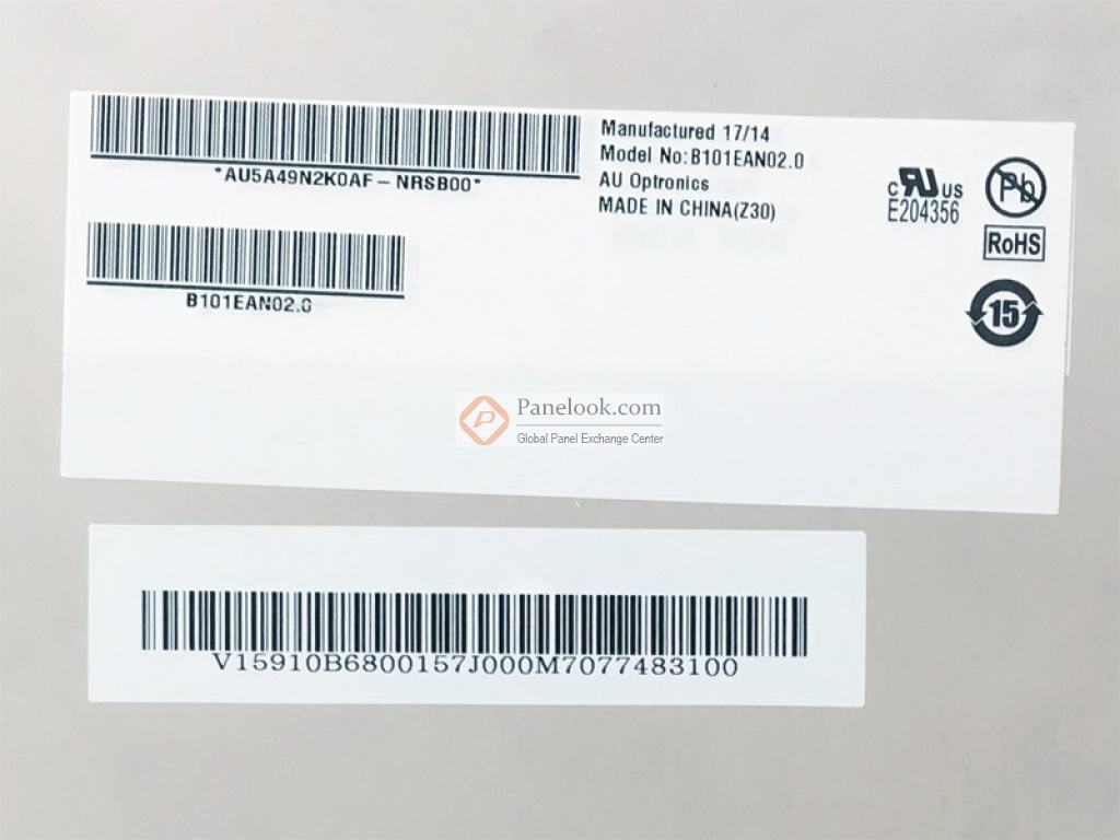 友达液晶模组B101EAN02.0概况-全球液晶屏交易中心-屏库