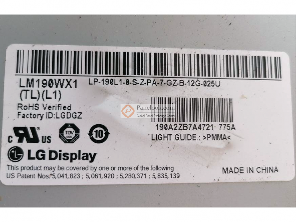 LG Display液晶模组LM190WX1-TLL1概况-全球液晶屏交易中心-屏库