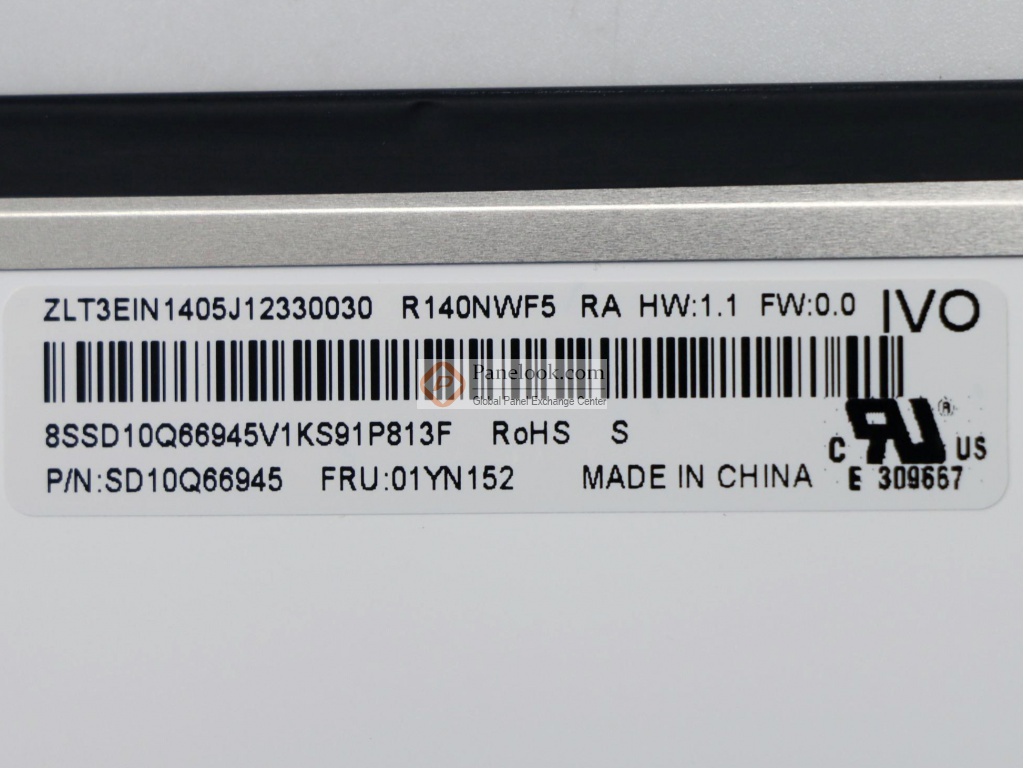 龙腾液晶模组R140NWF5 RA概况-全球液晶屏交易中心-屏库