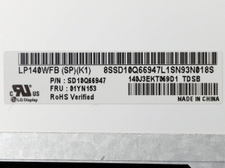 LG Display液晶模组LP140WFB-SPK1概况-全球液晶屏交易中心-屏库