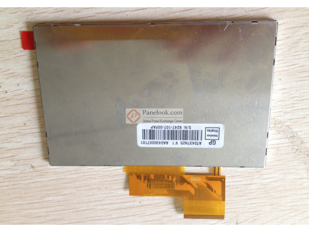 AT043TN25 V.1 群创 4.3" TN 液晶模组 480×272 500nits WLED TTL 67pins | TSS ...