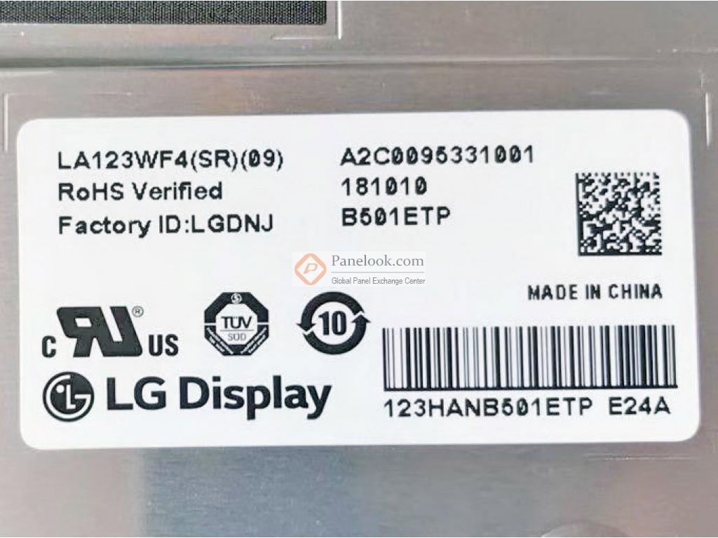 LG Display液晶模组LA123WF4-SR09概况-全球液晶屏交易中心-屏库